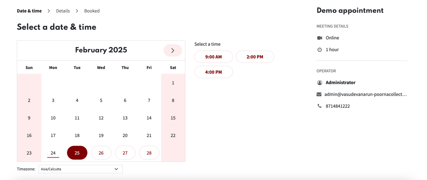 Odoo Appointment Module: For Booking Management